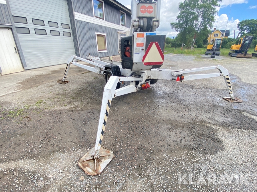Släpvagnslift / Skylift Dino 210T, Heby, Klaravik auktioner