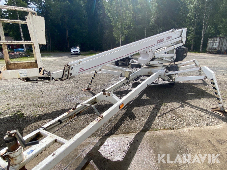Släpvagnslift / Skylift Dino 210T, Heby, Klaravik auktioner