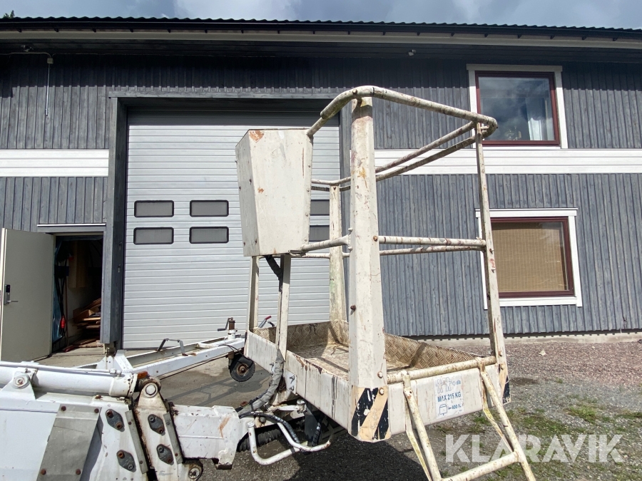 Släpvagnslift / Skylift Dino 210T, Heby, Klaravik auktioner