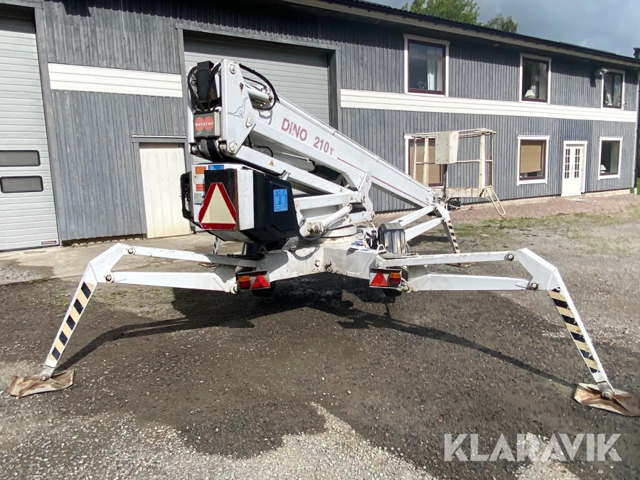 Släpvagnslift / Skylift Dino 210T, Heby, Klaravik auktioner
