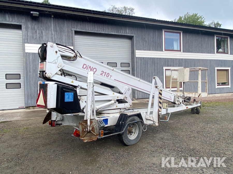 Släpvagnslift / Skylift Dino 210T, Heby, Klaravik auktioner