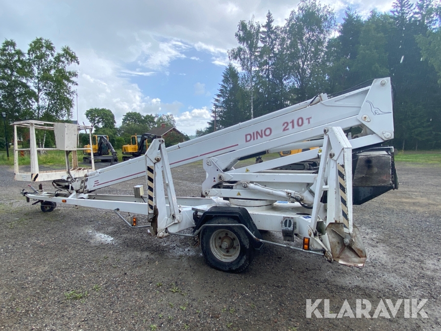 Släpvagnslift / Skylift Dino 210T, Heby, Klaravik auktioner