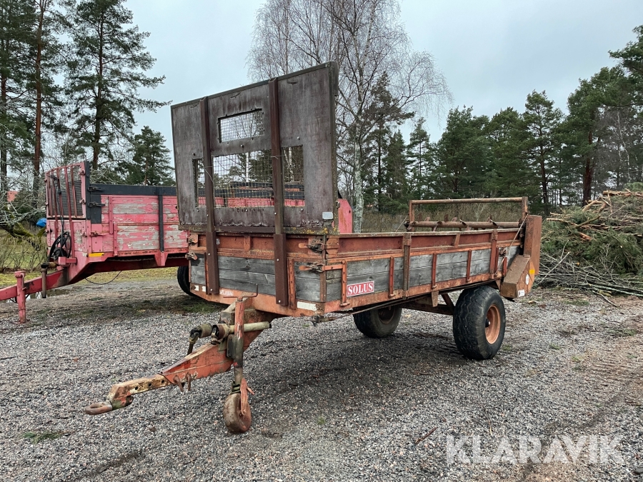 Stallgödselspridare Solus, Örebro, Klaravik auktioner