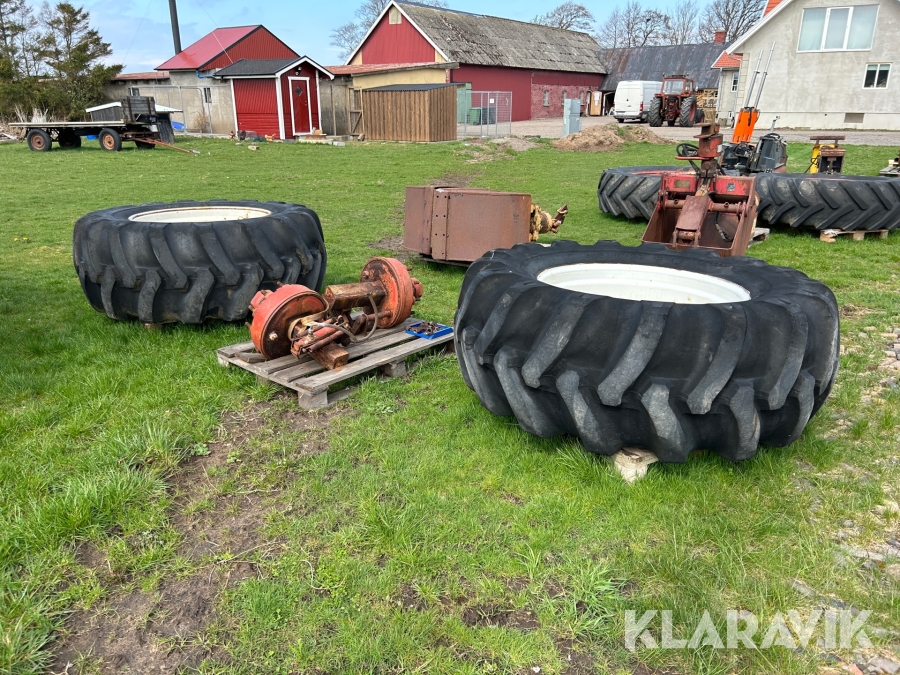 Traktordäck med axeltappar Nokia Tractor special, Laholm, Kl