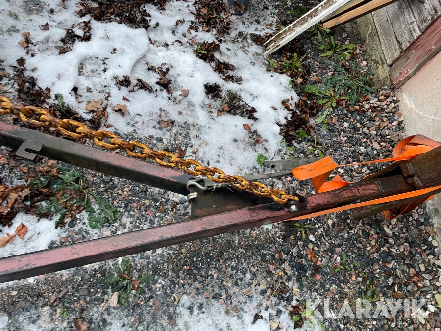 Slagkraft kompakt med Cranab kran, Örebro, Klaravik auktione