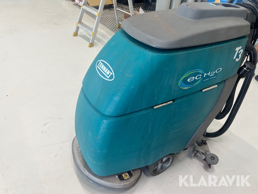 Skurmaskin Tennant T3 ec H2o, Grästorp, Klaravik auktioner