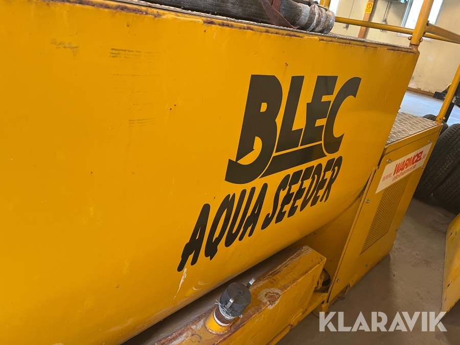 Aqua seeder BLEC Model 1800, Gävle, Klaravik auktioner