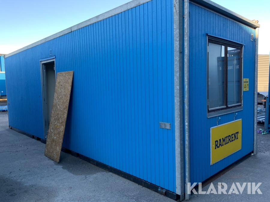 Personalbod / kontorsmodul Moelven O24, Umeå, Klaravik aukti