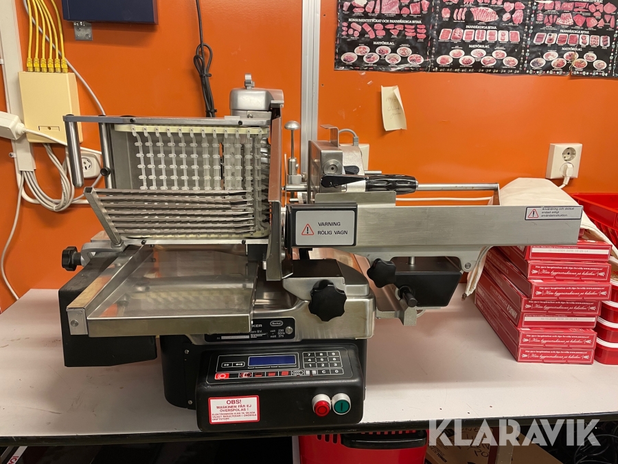Automatisk Skärmaskin Berkel 834 EPB stacker, Vimmerby, Klar