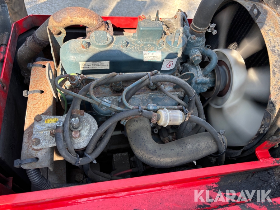 Påhängstruck Kooi Aap Z2-3x-2030, Staffanstorp, Klaravik auk