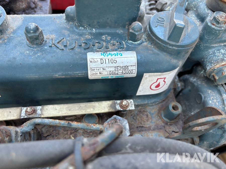 Påhängstruck Kooi Aap Z2-3x-2030, Staffanstorp, Klaravik auk