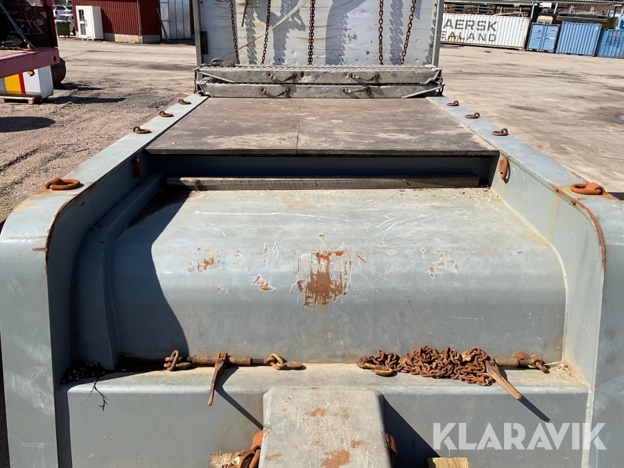 Skogsmaskinstrailer Lefab V3 145, Filipstad, Klaravik auktio