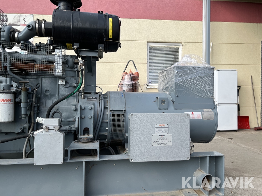 Elverk / Generator Marellimotori M7B 250 MA/4, Södertälje, K