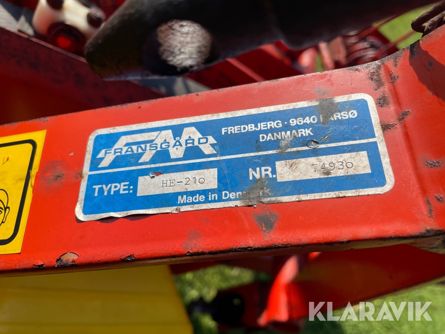 Gaffelsidräffsa Fransgård HE-210, Vänersborg, Klaravik au