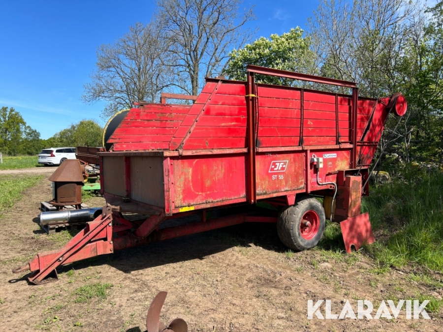 Avlastarvagn JF ST 55, Laholm, Klaravik auktioner