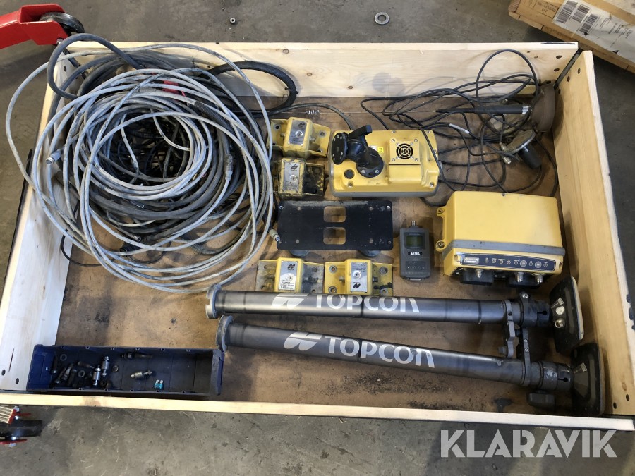 Maskinstyrningssystem Topcon GX-60 3D GPS