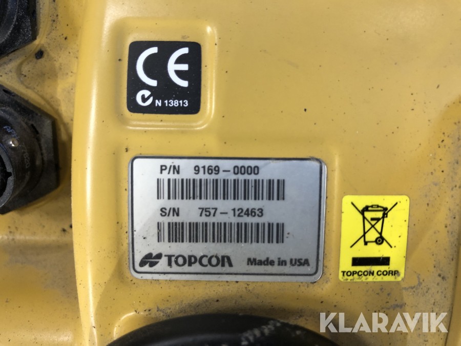 Maskinstyrningssystem Topcon GX-60 3D GPS