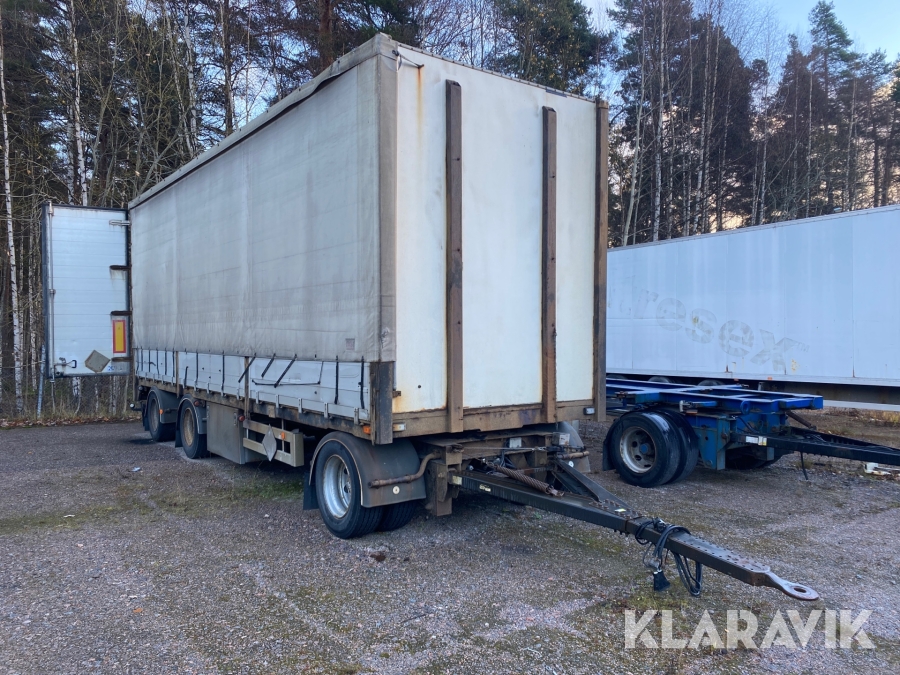 Släp Kaupe 3LT P 83, Gävle, Klaravik auktioner