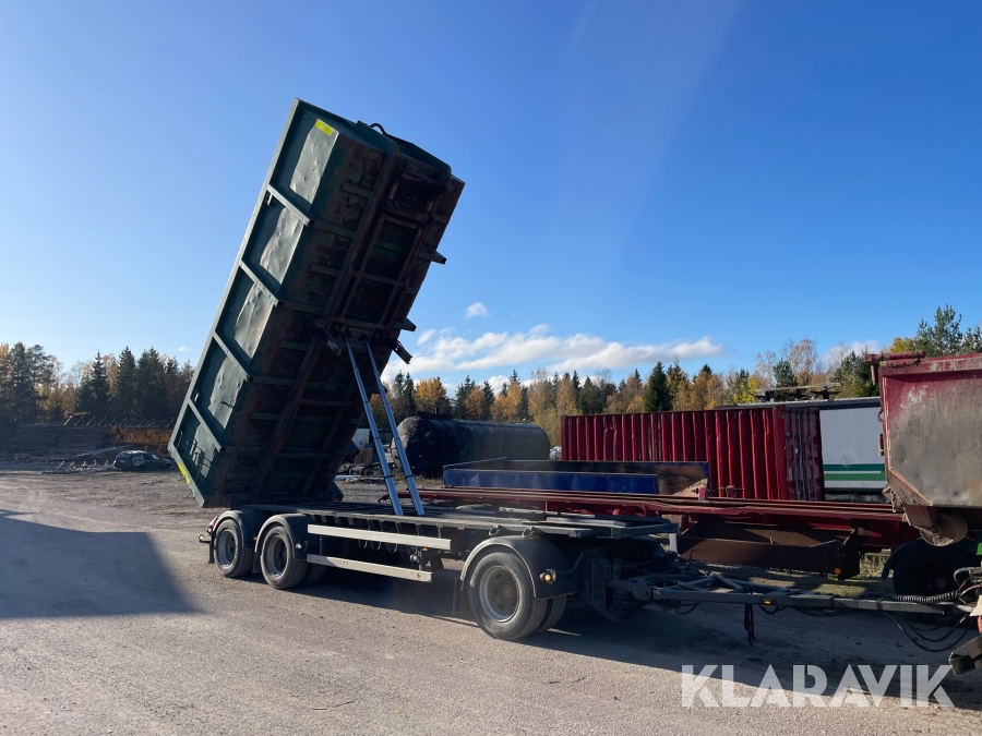 Tippsläp Kaupe 3TPRK70, Arvika, Klaravik auktioner