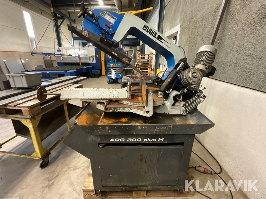 Bandsåg Pilous ARG 300 plus H, Ulricehamn, Klaravik auktione