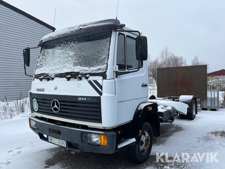 Lastbil Mercedes-Benz 814, Norrköping, Klaravik auktioner