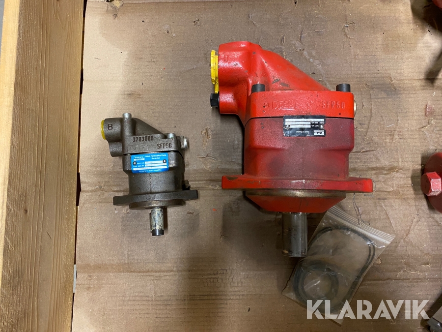 Hydraulmotorer F11 Parker / VOAC Parker/Volvo F11 2st