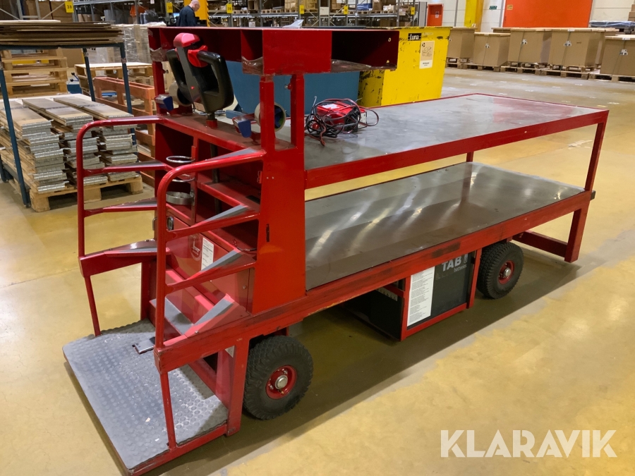 Plocktruck, flaktruck Trans-lift TL600, Alingsås, Klaravik a
