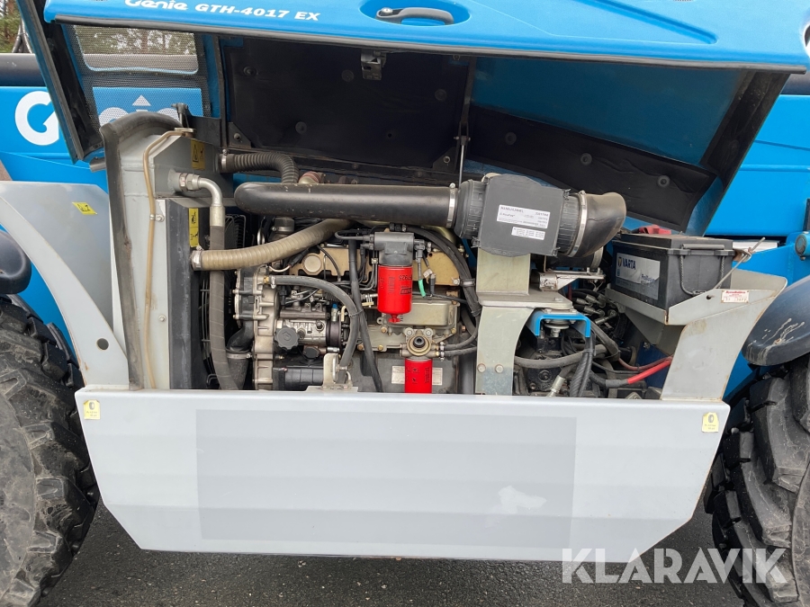 Teleskopslastare Geine GTH-4017 EX, Jönköping, Klaravik aukt