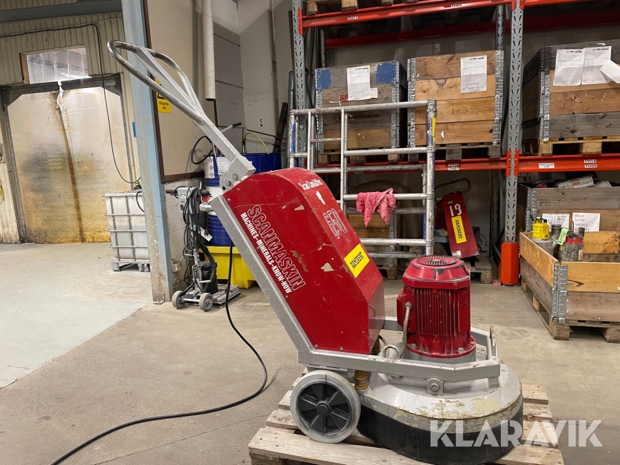 Golvslip betong Scanmaskin Combiflex 650, Svalöv, Klaravik a