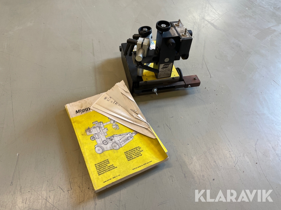 Klaravik Auktioner | Svetstraktor ESAB Miggytrec 1001