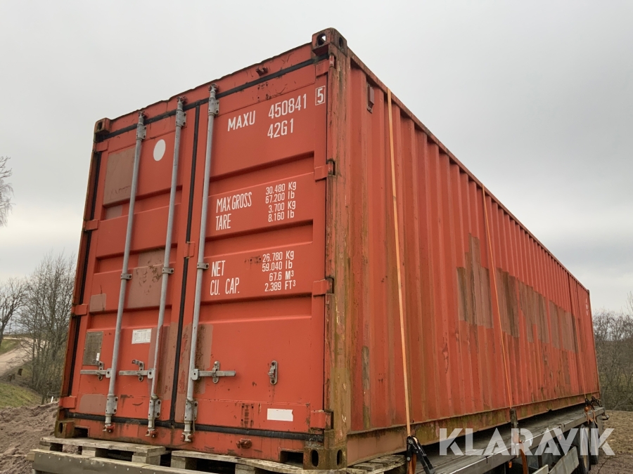 Container HP-1AA-468, Skövde, Klaravik auktioner