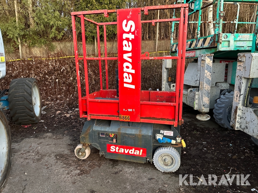 Pelarlift Leonardo LUI MINI HD, Svalöv, Klaravik auktioner