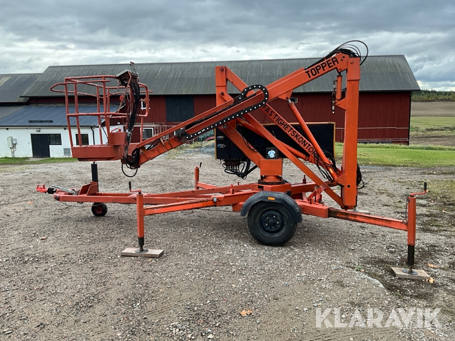 Släpvagnslift Simon Topper T 120S, Katrineholm, Klaravik auk