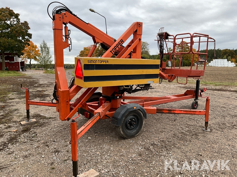 Släpvagnslift Simon Topper T 120S, Katrineholm, Klaravik auk