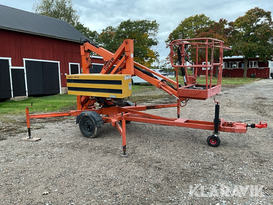 Släpvagnslift Simon Topper T 120S, Katrineholm, Klaravik auk