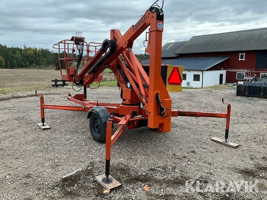 Släpvagnslift Simon Topper T 120S, Katrineholm, Klaravik auk