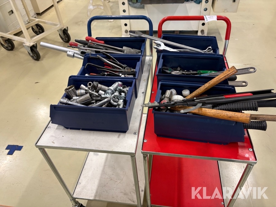 Handverktyg & vagnar parti, Köping, Klaravik auktioner