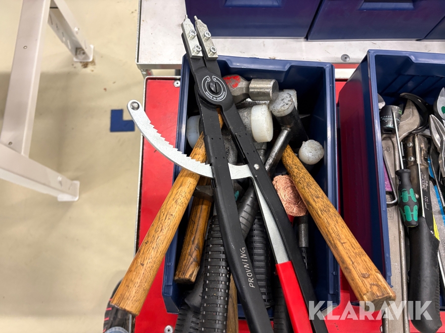 Handverktyg & vagnar parti, Köping, Klaravik auktioner