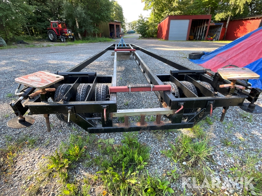 Upptagningsvagn båtar, Ekerö, Klaravik auktioner