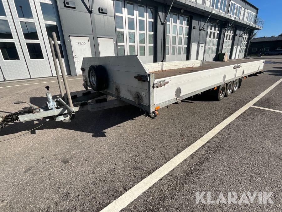 Personbilssläp 3-axlat Boj-släp Eskil III, Haninge, Klaravik