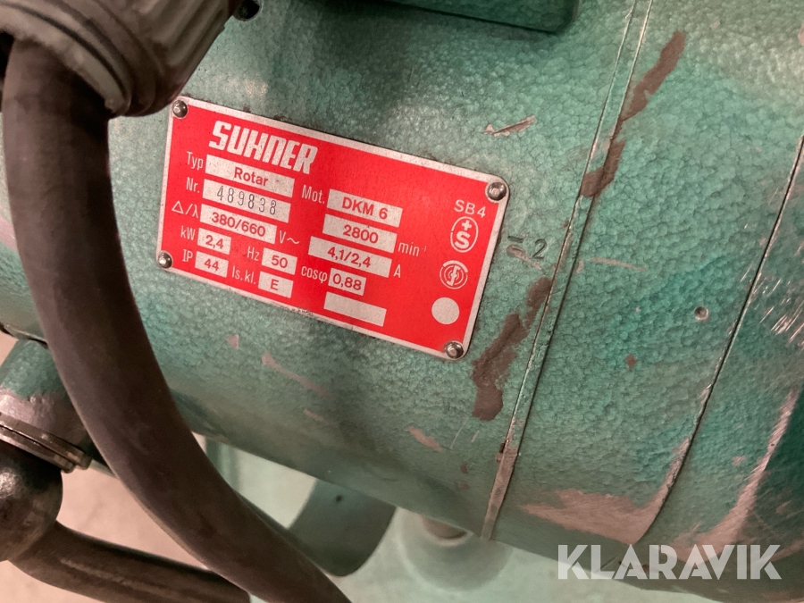 Slipmaskin Suhner Rotar, Malmö, Klaravik auktioner
