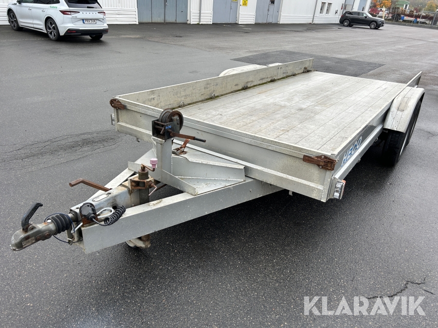 Maskinsläp Heco 3000 BX, Kungälv, Klaravik auktioner