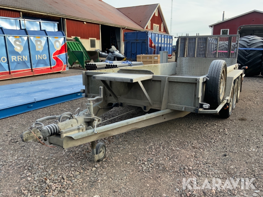 Släp 3-Axlat Ifor Williams GPI46 TRI, Skövde, Klaravik aukti