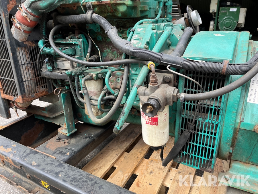Elverk Cummins C110D5, Fagersta, Klaravik auktioner