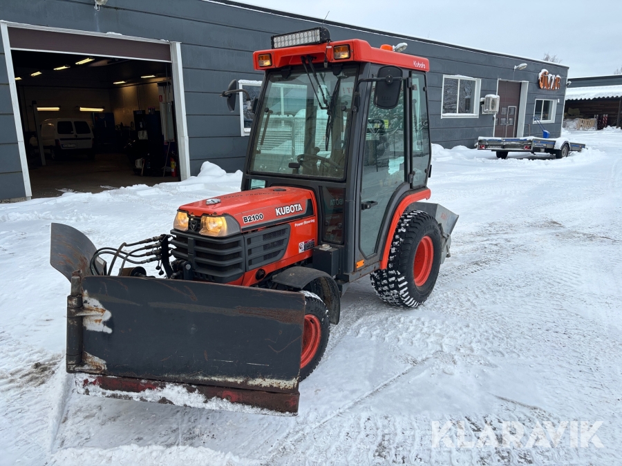 Traktor Kubota B2100, Tierp, Klaravik auktioner