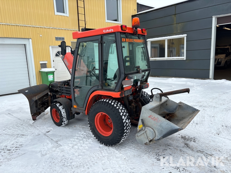 Traktor Kubota B2100, Tierp, Klaravik auktioner