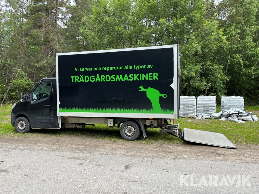 Lastbil Renault Master, Vallentuna, Klaravik auktioner
