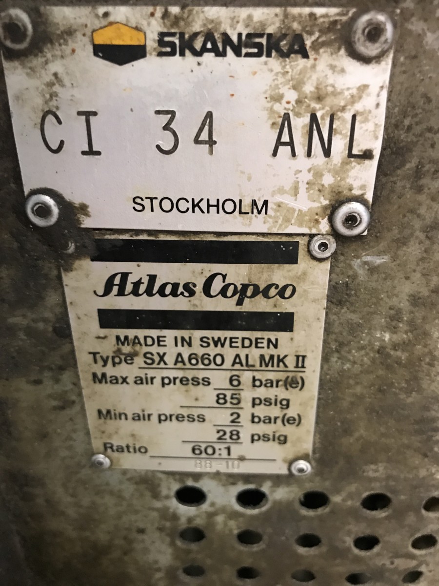 Klaravik Auktioner | Swellex pump luftdrivna
