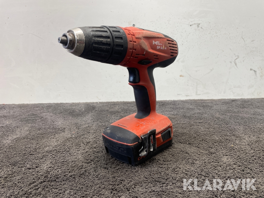 Borrskruvdragare Hilti SF 22-A, Svalöv, Klaravik auktioner