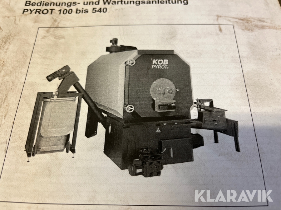 Pelletsanläggning Köb Pyrot KRT220, Jönköping, Klaravik aukt